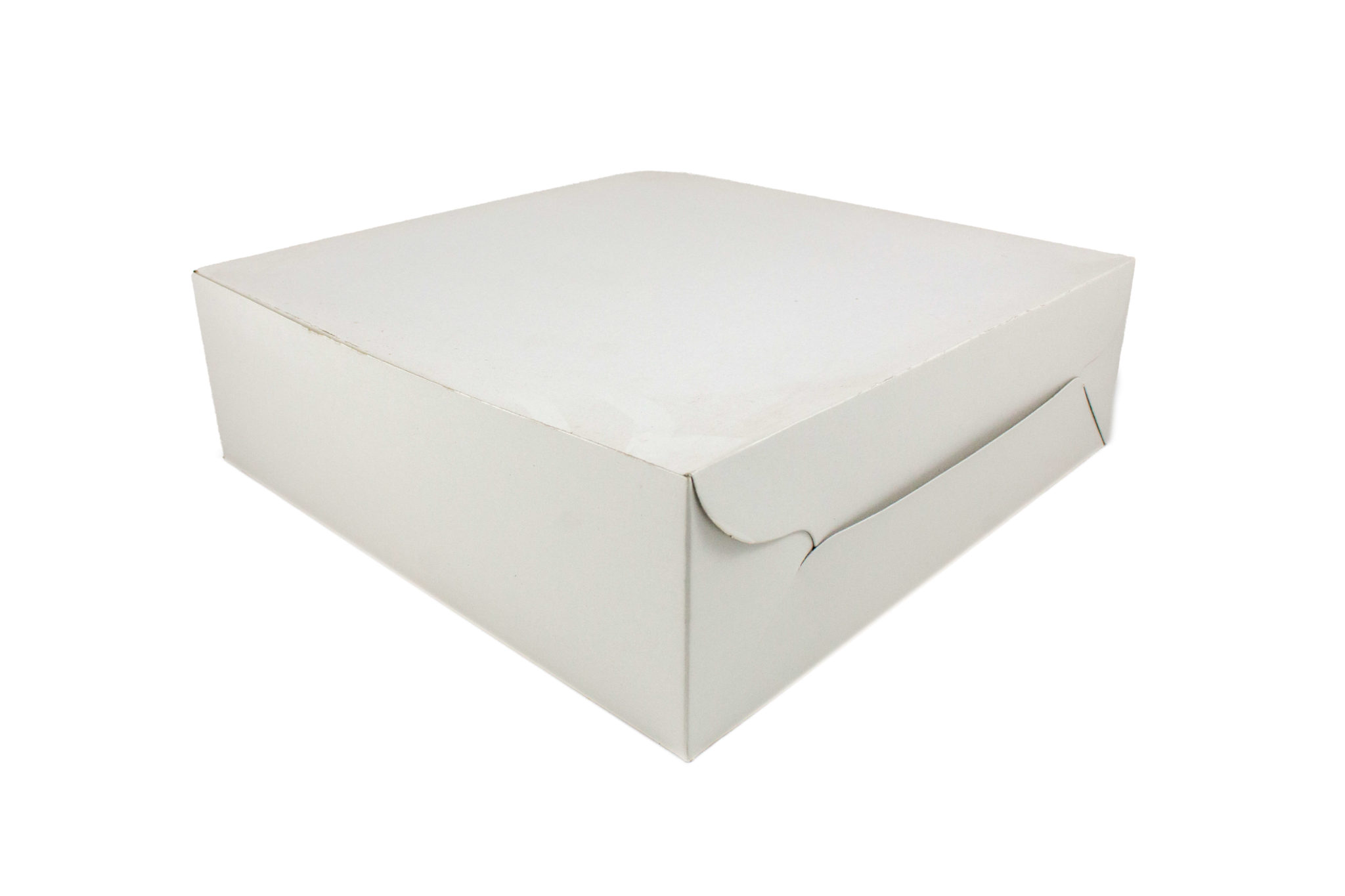 White Cake Box 10x10x4 - Enhancing Cake Presentation