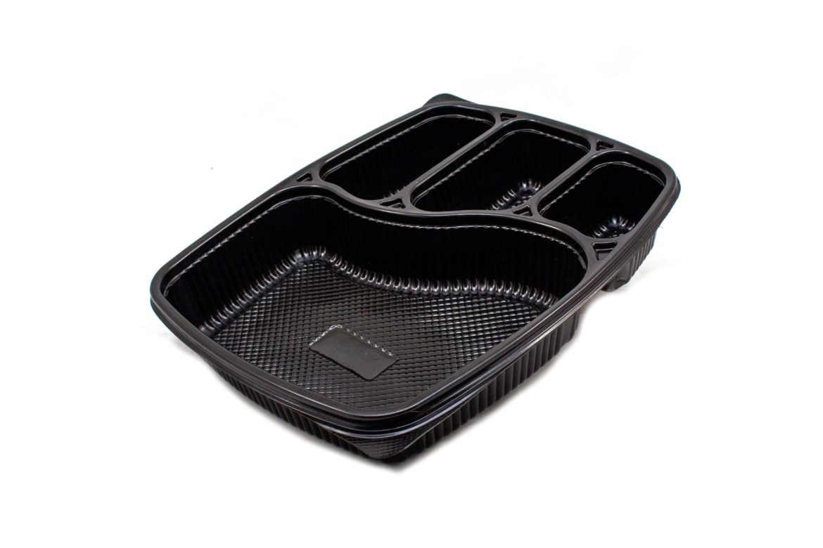 4 COMPARTMENT MEAL TRAY - Ambika Packaging