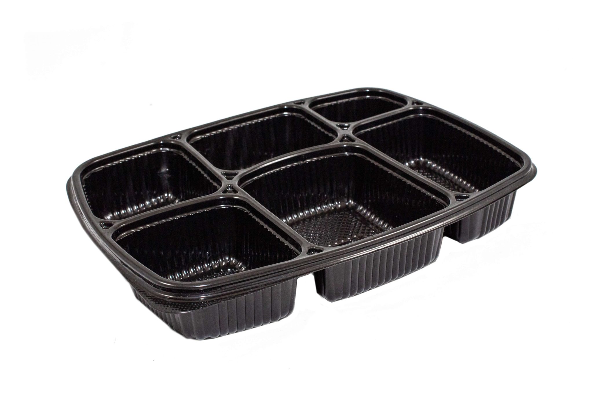 6 COMPARTMENT MEAL TRAY - Ambika Packaging