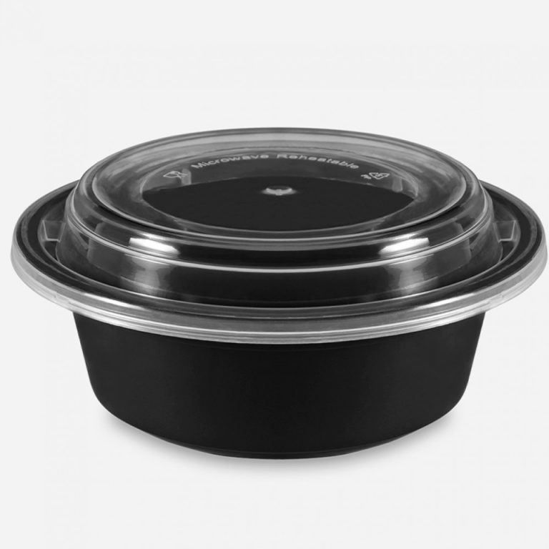 250ML ROUND CONTAINER WITH DOME LID (RO-10) - Ambika Packaging