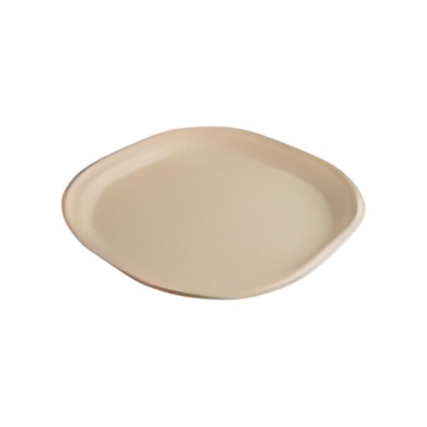 10" BIO PLATE (NATURAL) - Ambika Packaging