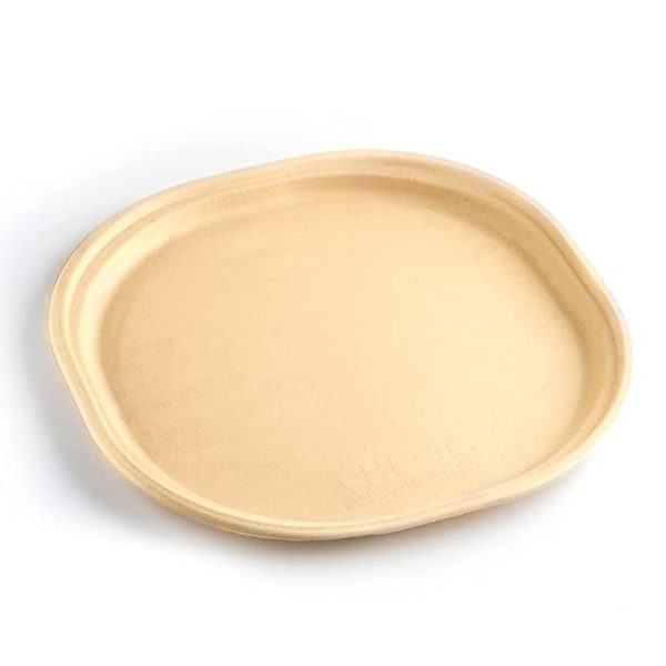 12" BIO PLATE (NATURAL) - Ambika Packaging