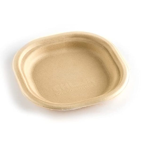 6" BIO PLATE (NATURAL) - Ambika Packaging