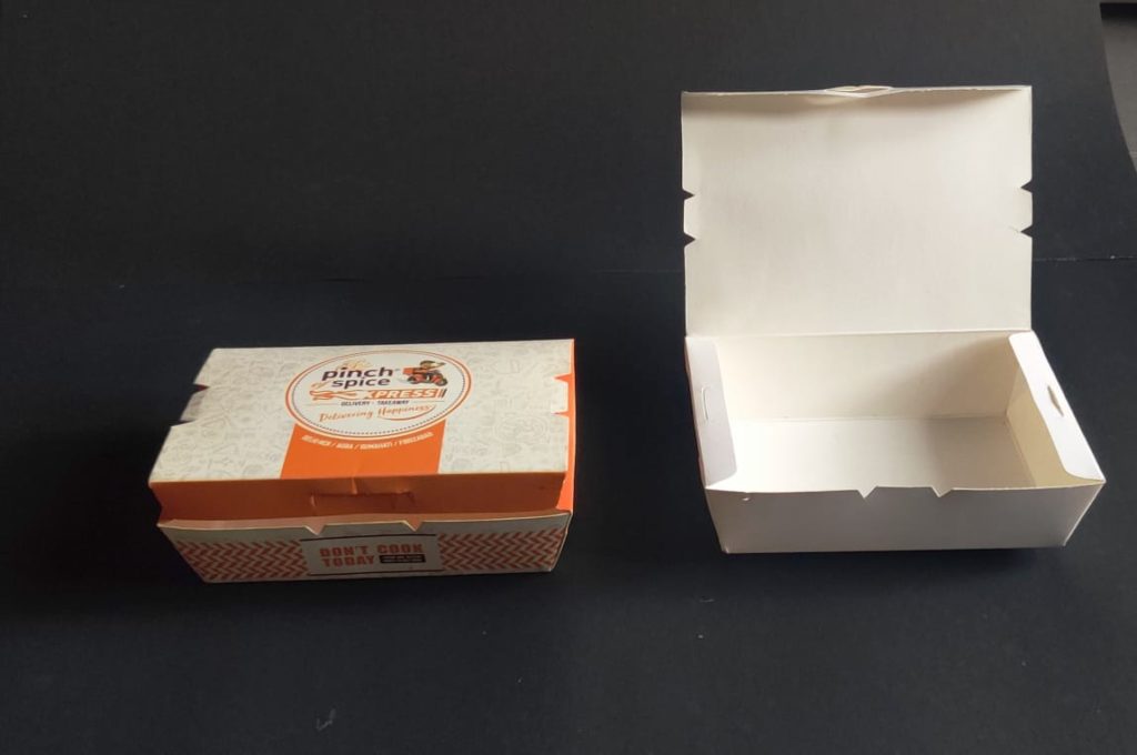 Paper Lunch Boxes - Ambika Packaging